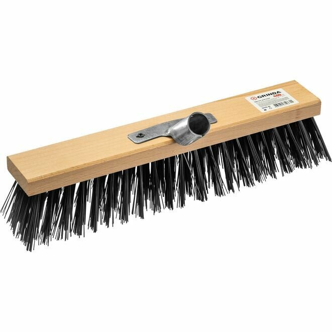 Щетка уличная с металлическим держателем для черенка EURO, 400 мм, STAYER