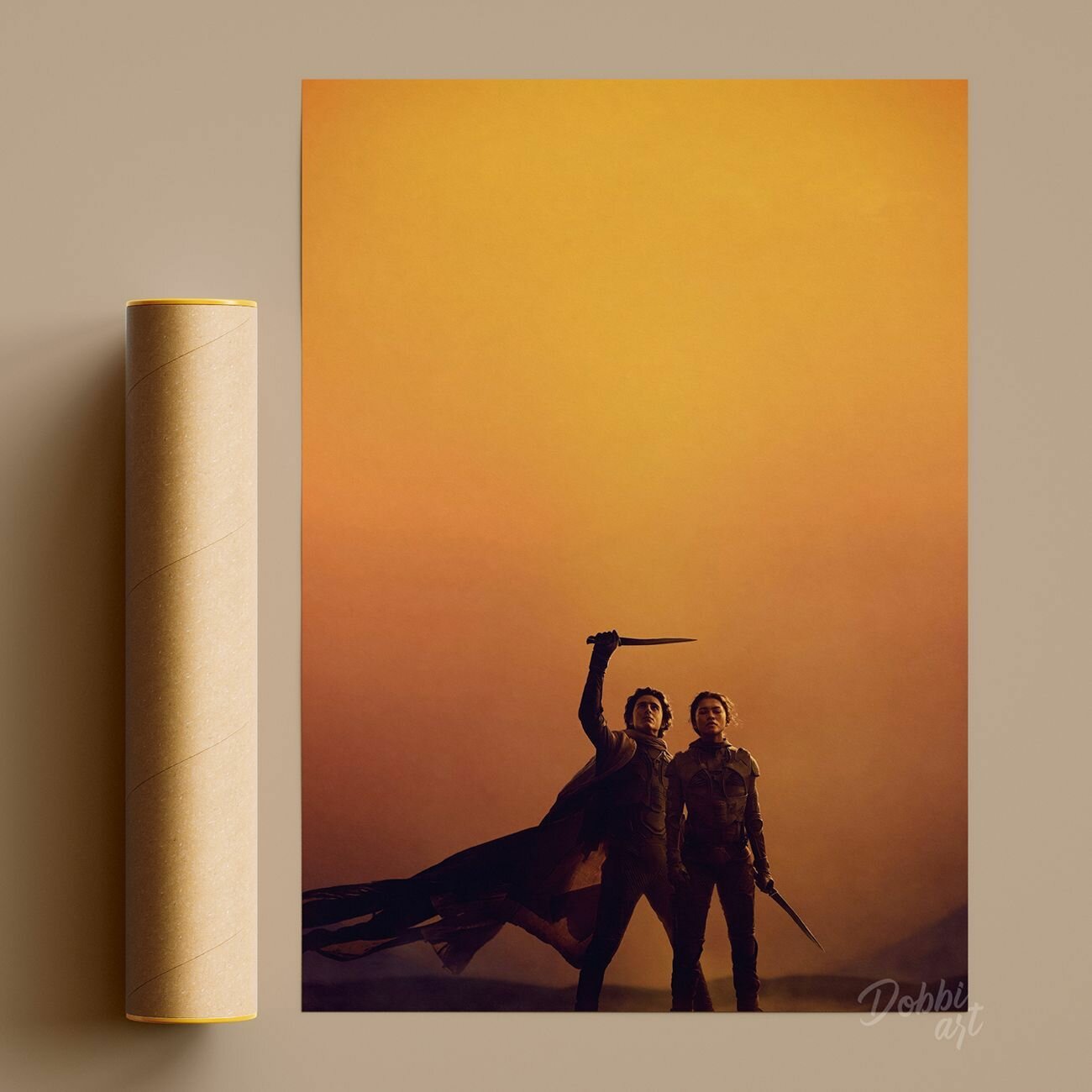 Постер Дюна 50х70 см без рамы/ Dune 2/ Плакат для интерьера, в подарок