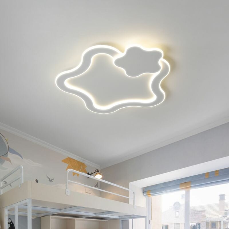 Потолочная люстра для детской спальни/потолочный светильник в виде пятиконечной звезды