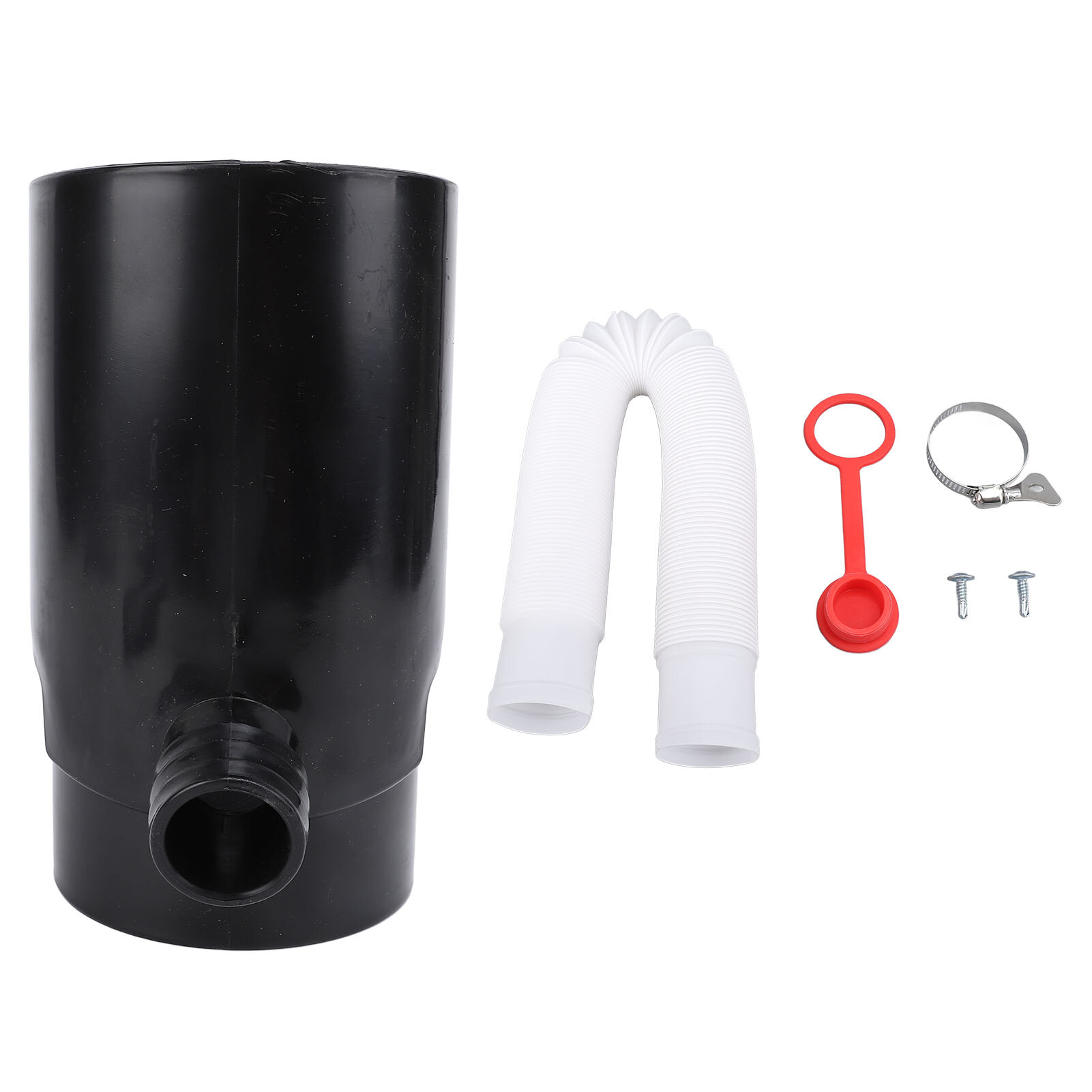 10 см система сбора дождевой воды эффективный круглый водосточный желоб для систем полива аквариумов черный