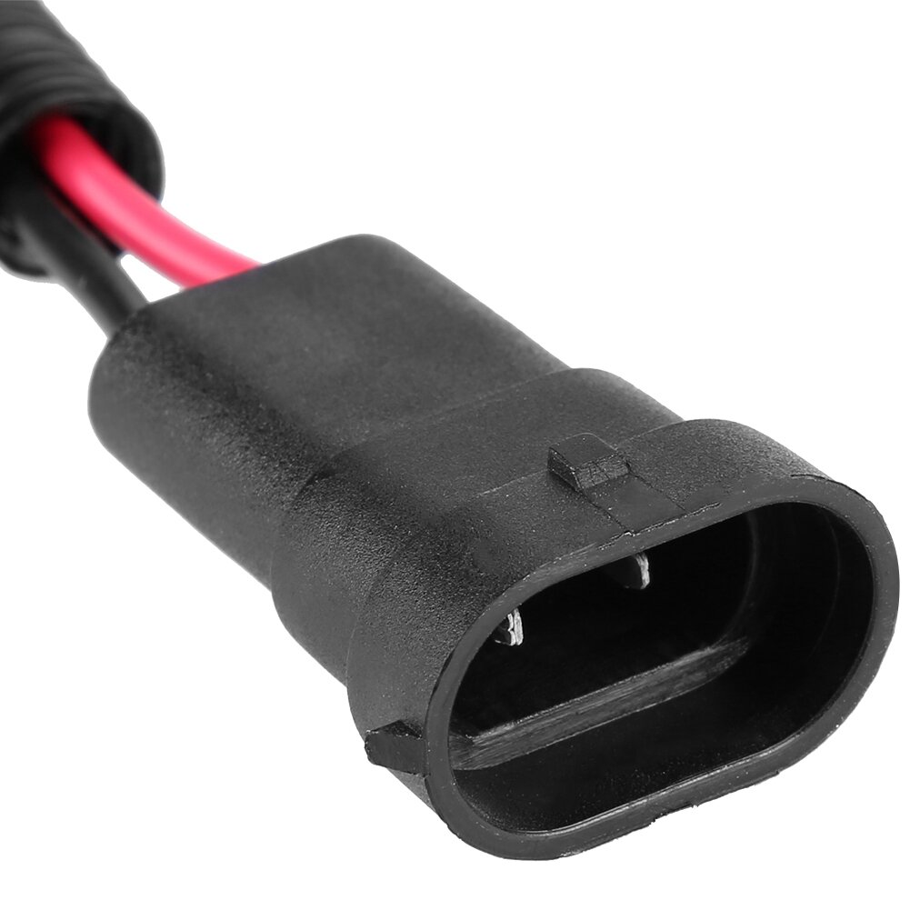 1 Pair Конверсионный Коннектор Проводка Для H11 H8 Фара Туманная Лампа Щиток, 2 pieces, 3.5 inch, 43 , Ceramics, As Pictures Shown, 9006 HB4 9012 9006XS male adapter