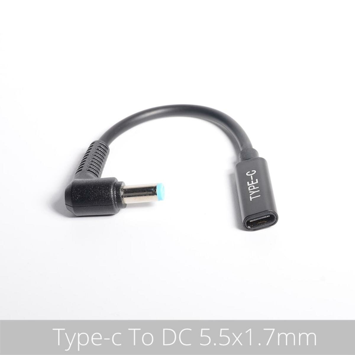 Разъем адаптера питания постоянного тока 5,5*1,7 мм, штекер на USB-кабель типа C, гнездо, для ноутбука Acer, зарядного у