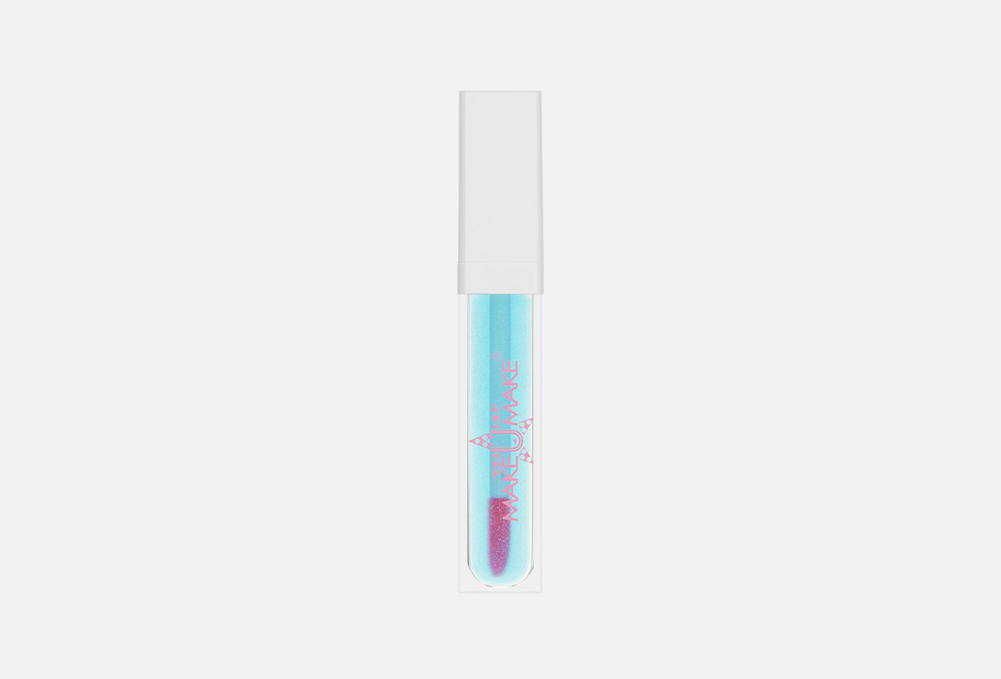 Блеск для губ MAKE U MAKE lip gloss 6.8 мл Розово-синий