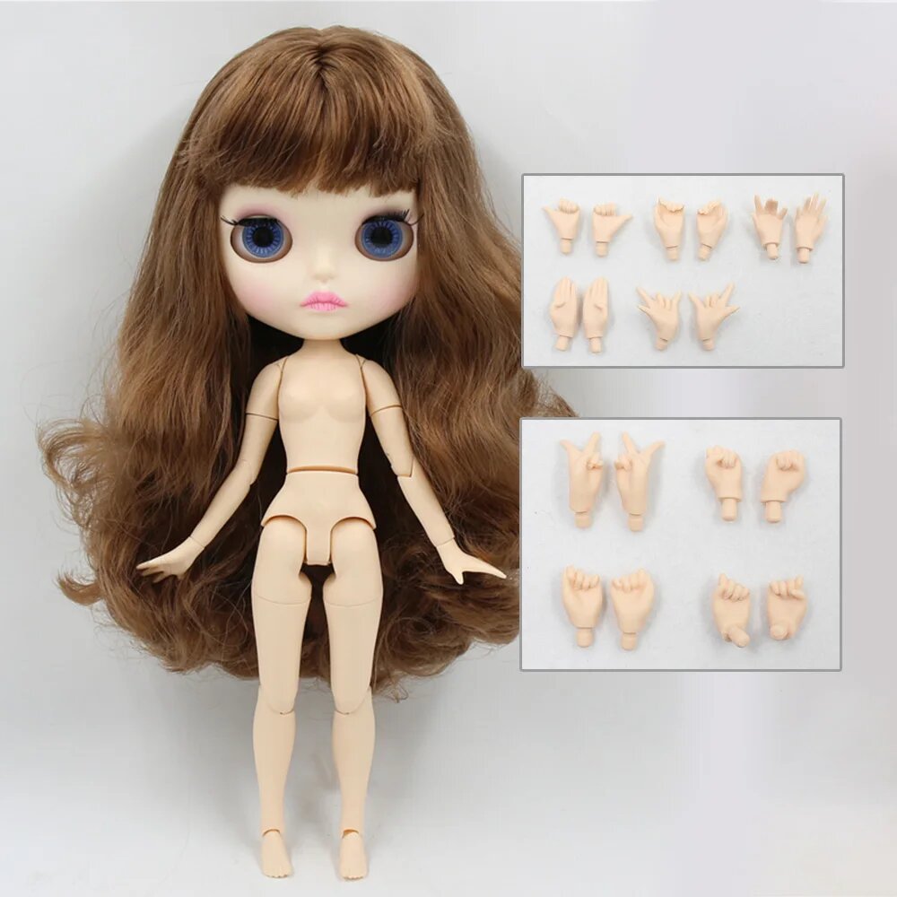 Кукла DBS 1/6, бежевый, 30 см, naked doll H