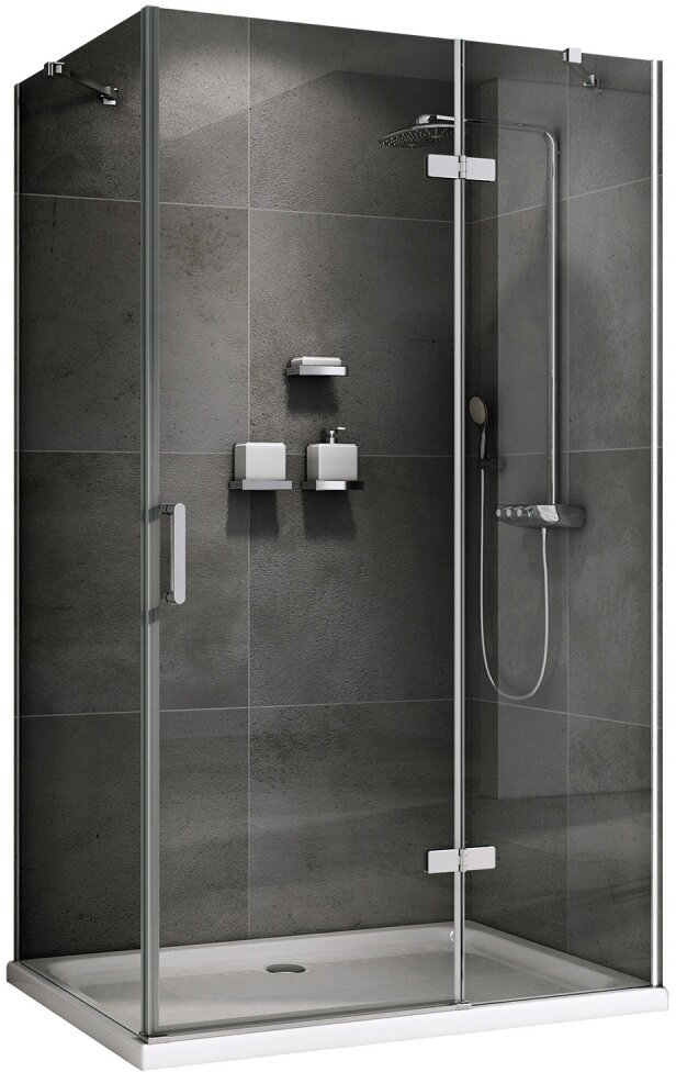 Душевой уголок Abber (Аббер) Zart 1100х700 мм (габариты площадки) AG08110-S71