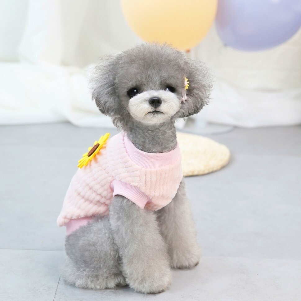 Кофта «Подсолнух» розовый (25 спина - 37 грудь - 26 шея)