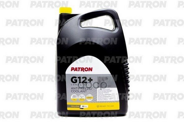 Антифриз 10кг (8.9л) - желтый PATRON YELLOW G12+, TL 774-D/F, G012A8FA1, DAF 325.2/325.3/326.0/326.3 PATRON арт. PCF5010