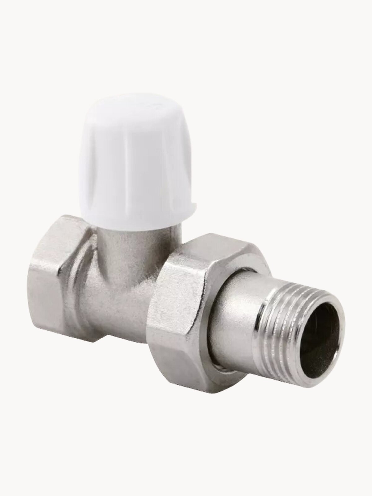 Кран для радиатора ICMA 1/2 дюйма обратный Италия, прямой, 82815AD06