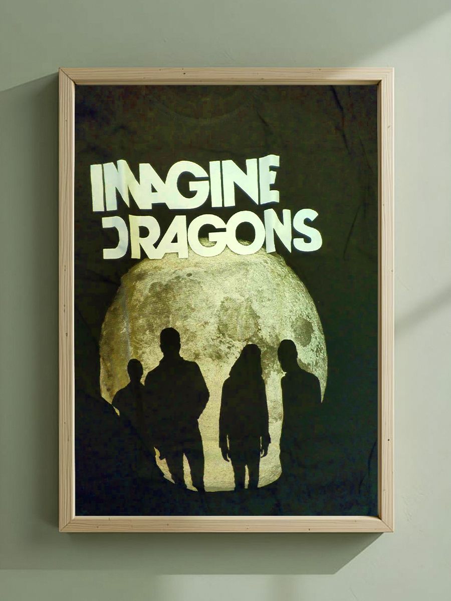 Постер, плакат на стену "Групповой портрет - Imagine Dragons Рок Группа" 42 см х 29,7 см (А3), Без Рамы