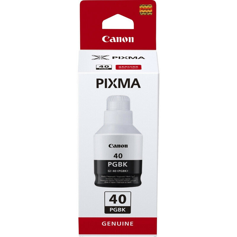 Чернила Canon GI-40BK (3385C001) чер. для Pixma G5040/G6040