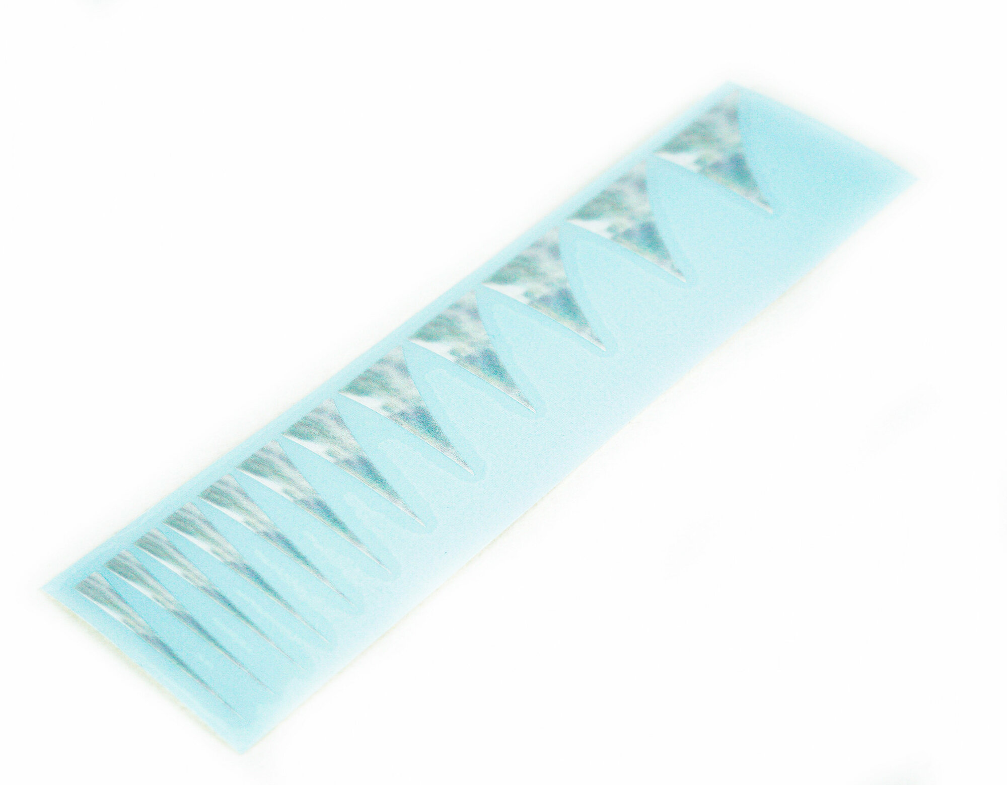 Наклейка на гриф гитары "Акула" Струнки. ру, белый перламутр