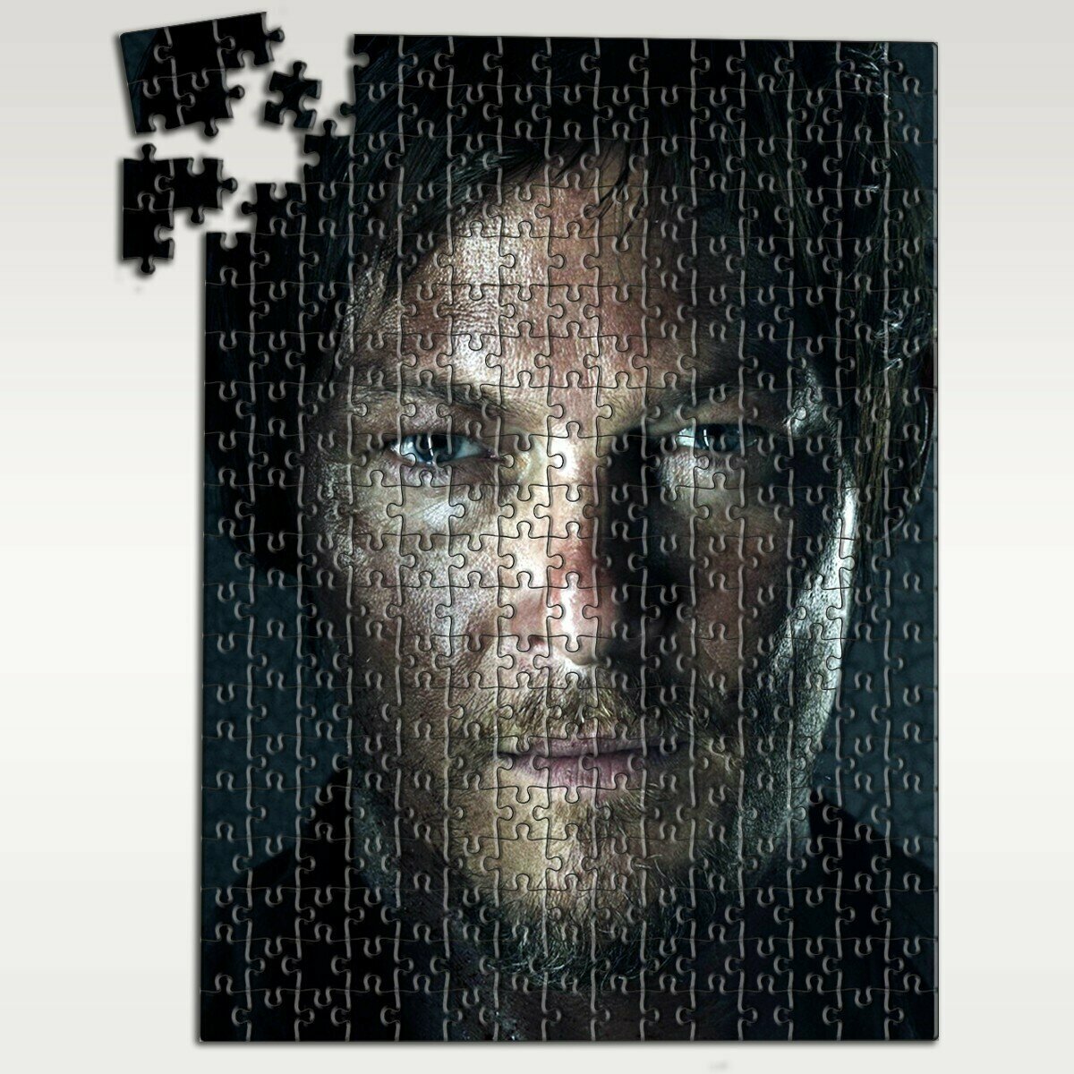 Пазл картонный А3: модель Сериал Walking Dead Ходячие Мертвецы - 6117 П