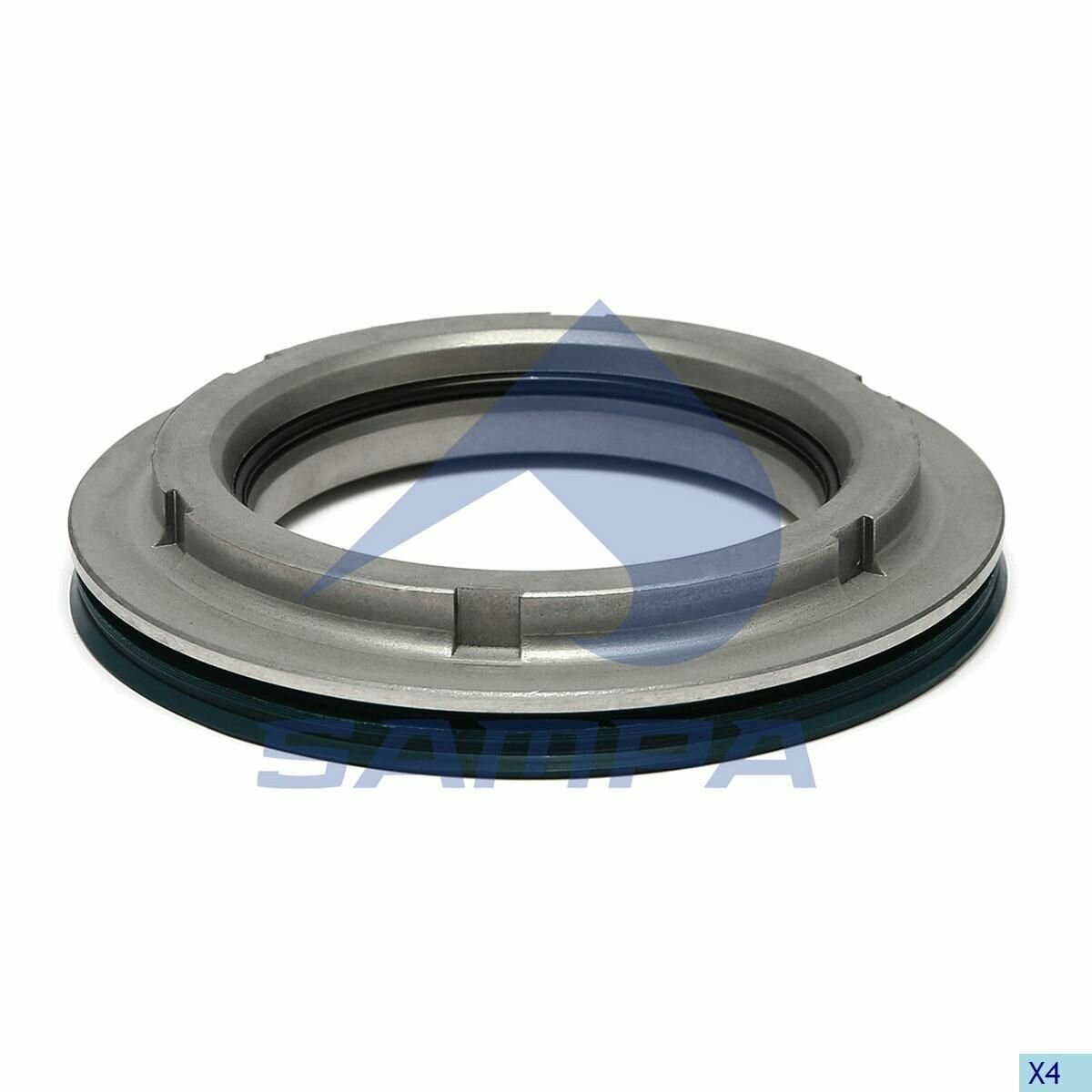 Кольцо ступицы упроное (с сальником) 97х135х159x22 BPW ECO 10t 070.238 SAMPA