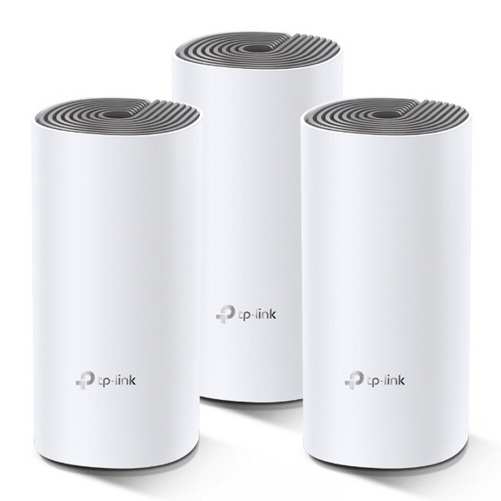 Точка доступа Wi-Fi TP-LINK Точка доступа Wi-Fi TP-LINK Bad Pack Deco E4(3-pack) ||уц-5-1 чипсет Qualcomm, 867 Мбит/с на 5 ГГц + 300