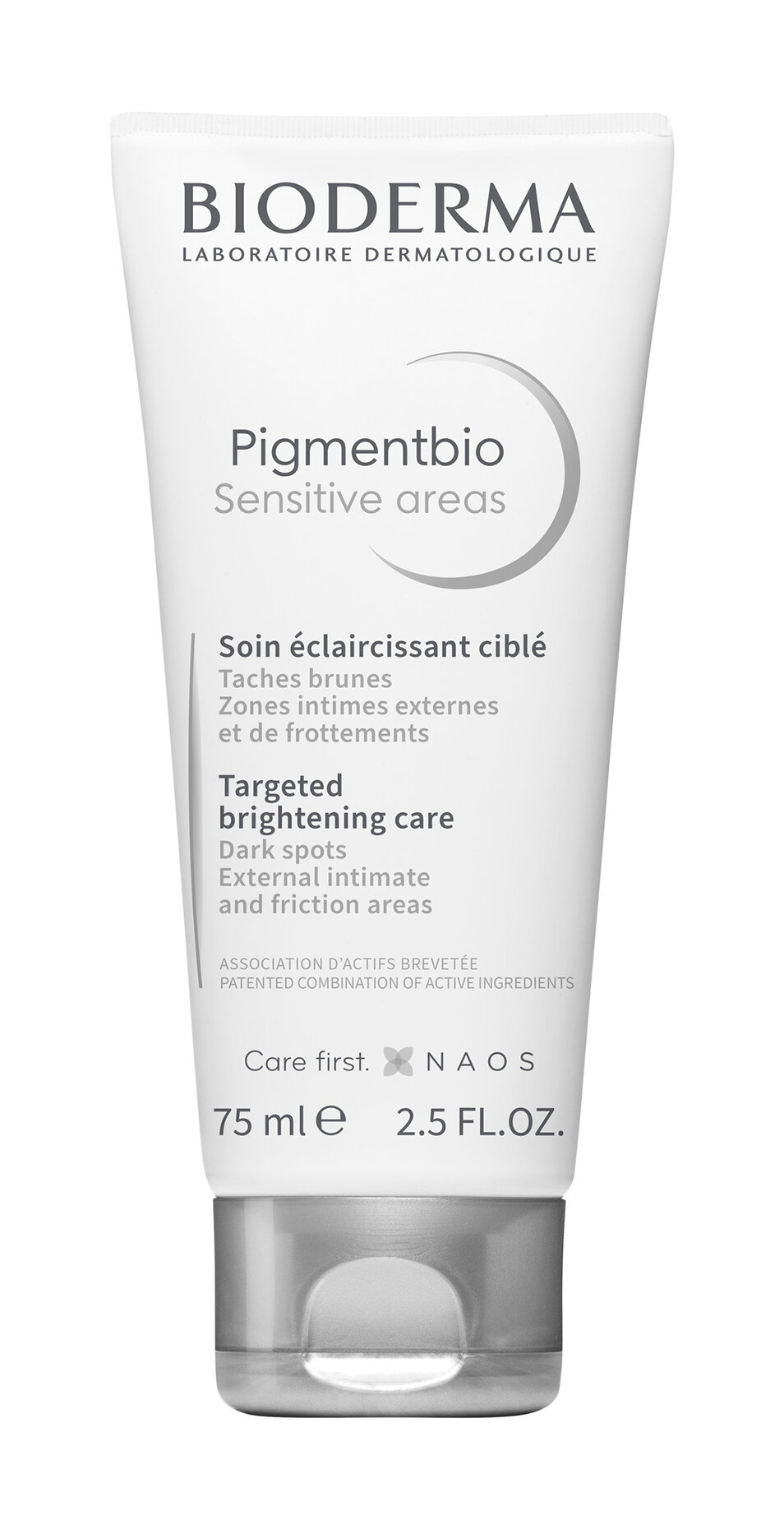 BIODERMA Пигментбио Крем для чувствительных зон тела осветляющий, 75 мл