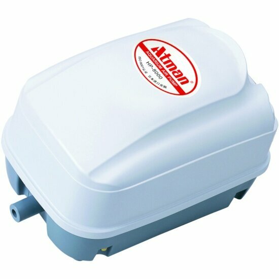 Компрессор Atman HP-8000 мембранный 0,032МПа 6 выходов 42W 75л/мин