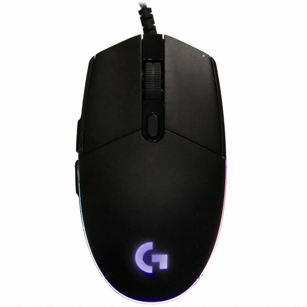 Мышь проводная Logitech G102 LIGHTSYNC 910-005823 черный