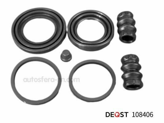 DEQST 108406 Ремкомплект тормозного суппорта переднего (для поршня O 40/45 mm, суппорт TRW/Lucas). Применяемость: