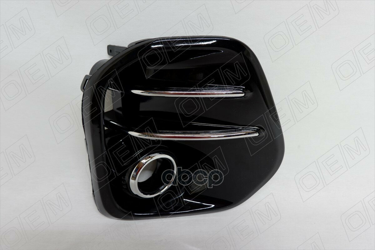 O.E.M. OEM1310L Окантовка противотуманной фары левая Kia Sportage 4 QL 2016-2018, глянцевая