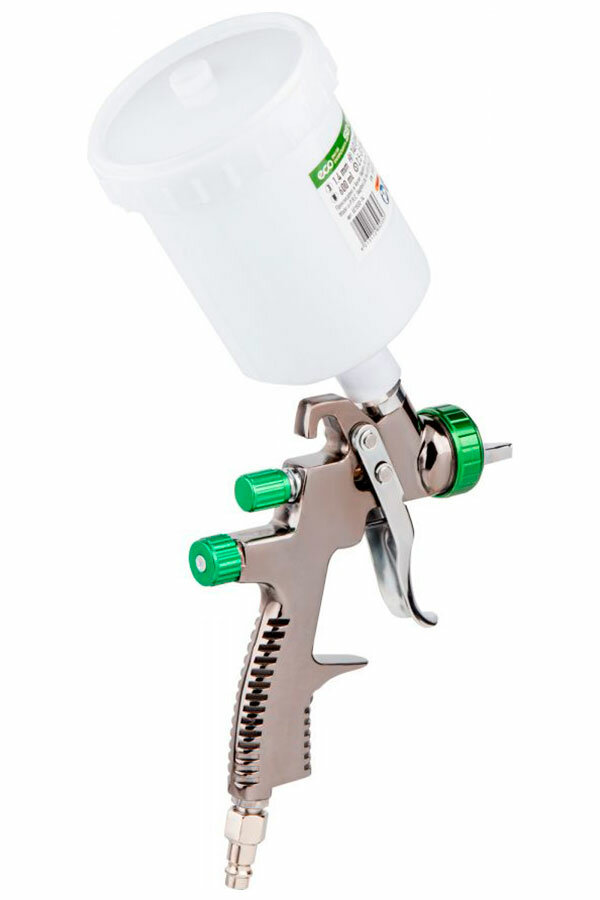 Краскораспылитель Eco SG-3000L (LVLP, сопло ф 1.4 мм, верхний бак 600 мл) (EC1532-14)