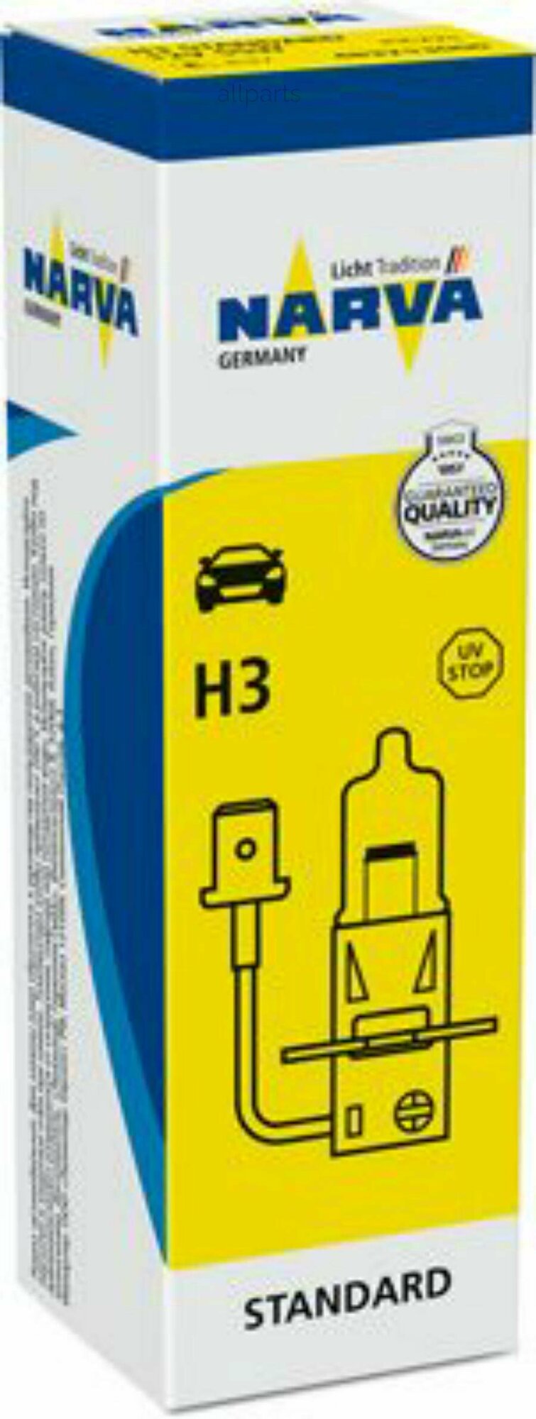 NARVA 48321 3000 Лампа H3 12V 55W