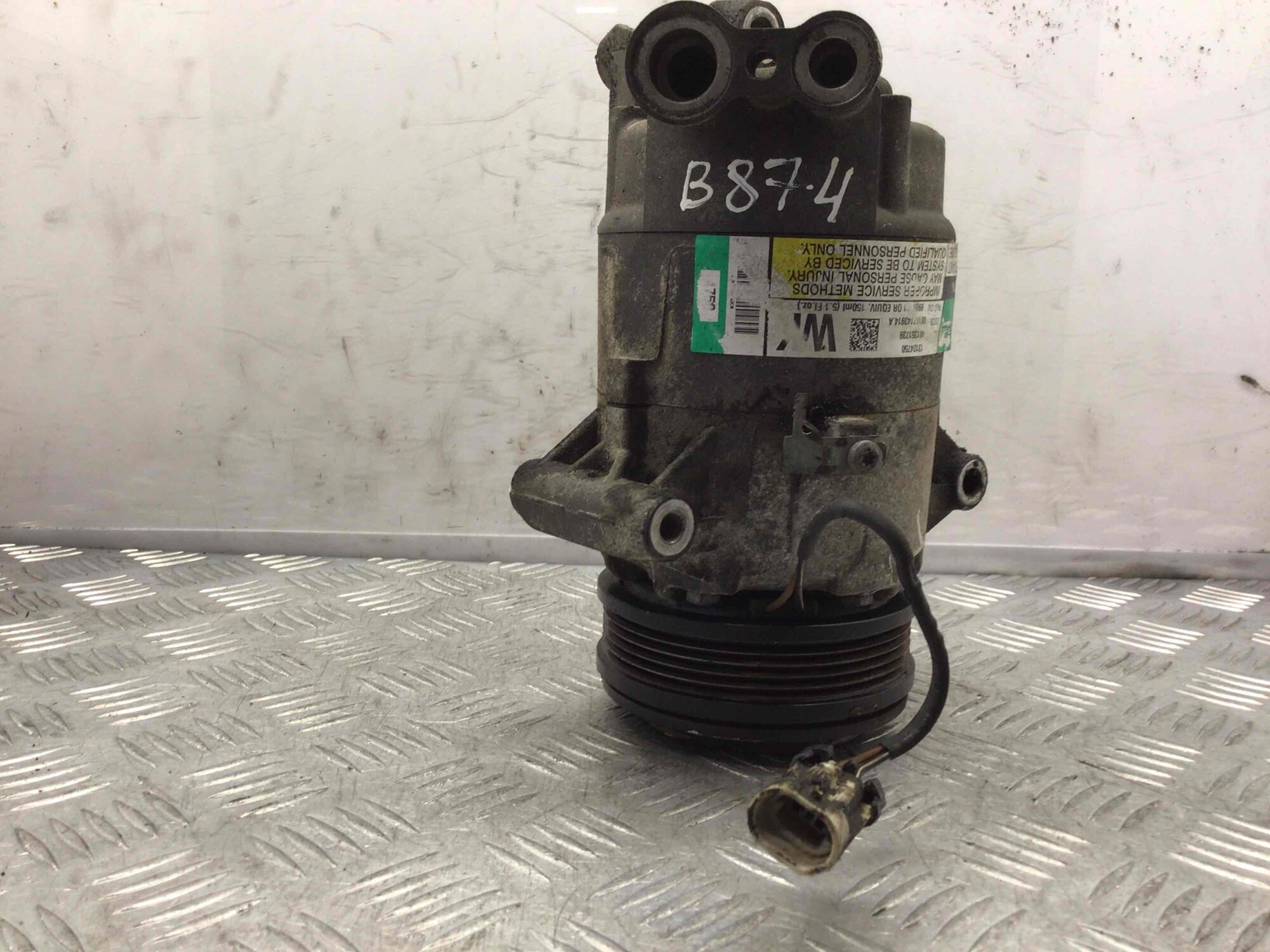 Б/У Компрессор кондиционера Opel Astra H 2004-2007 2008 г.