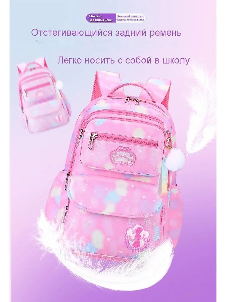 Рюкзак школьный для девочки