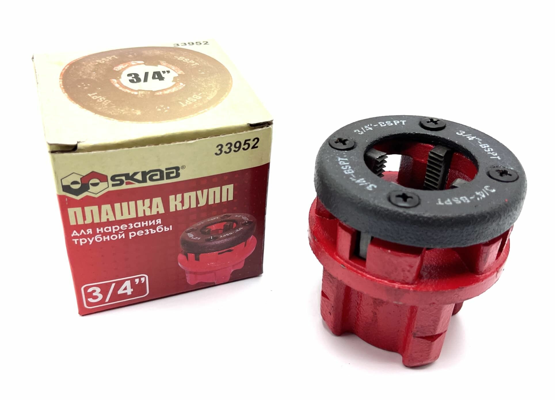 Плашка клуппа 3/4' MGH