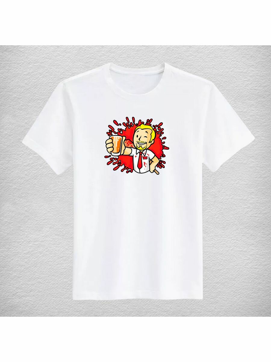 Футболка fallout работник