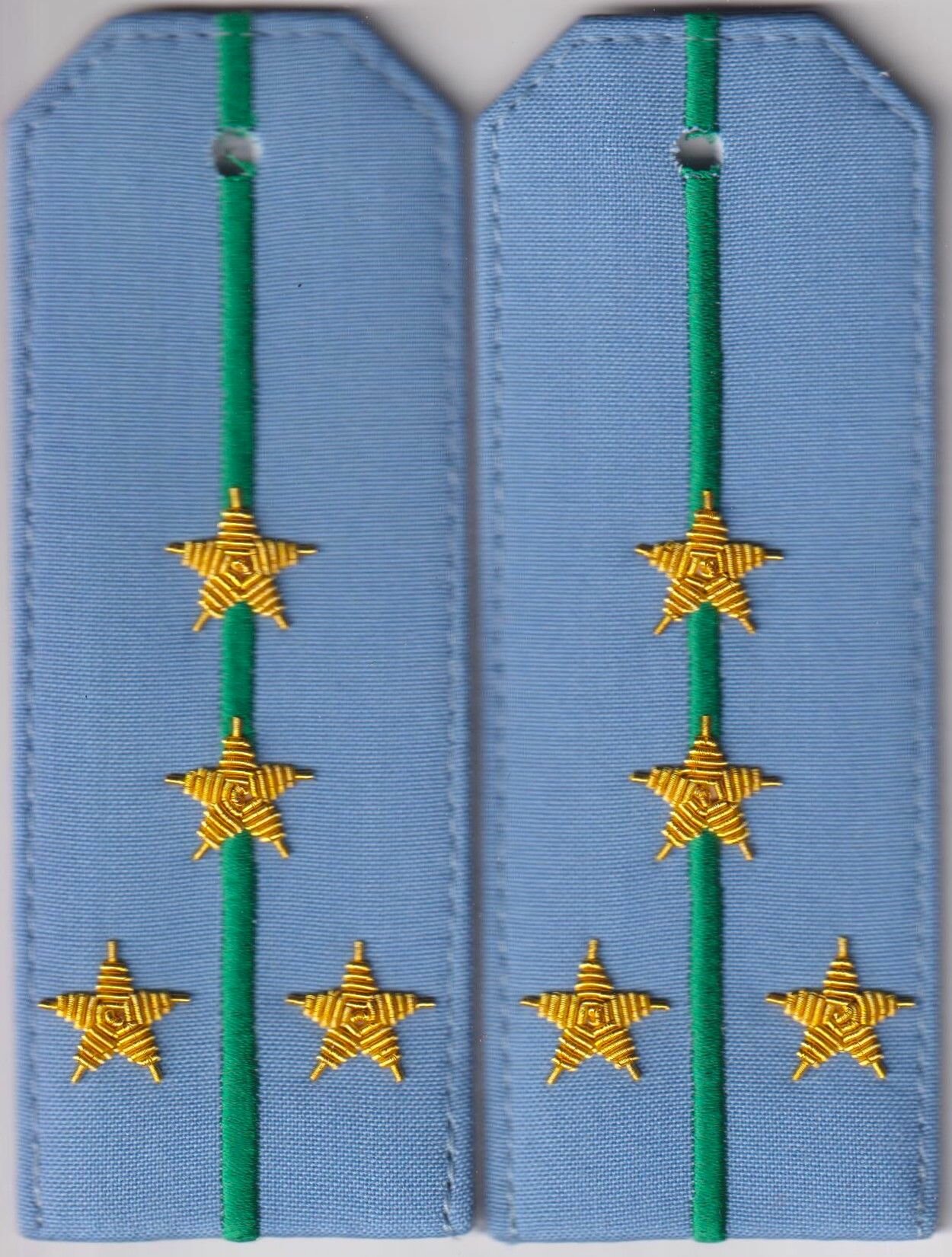 Погоны из рубашечной ткани сорочка ПВ (нового образца), капитан