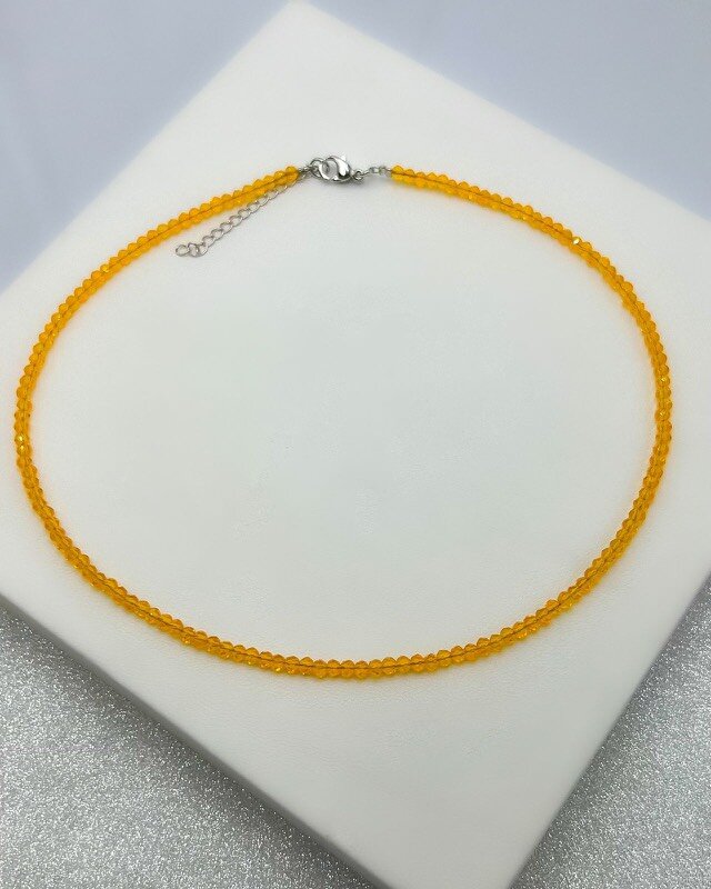 Колье, кристаллы Swarovski