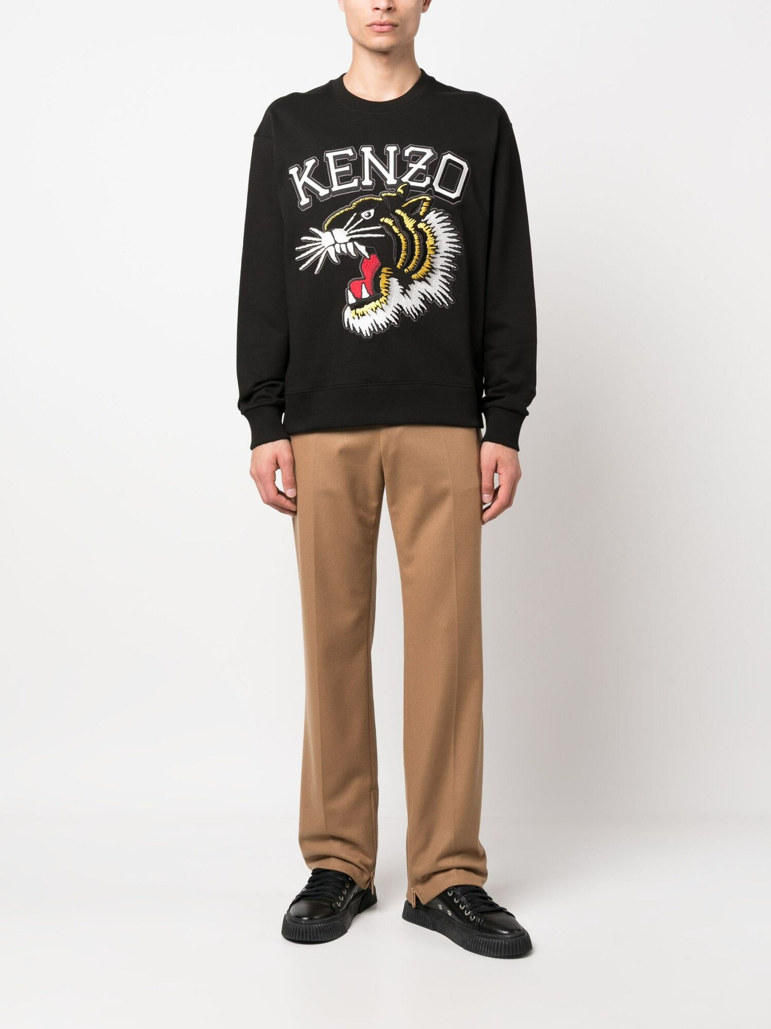 Толстовка KENZO, размер 48, , black/black — фото 1