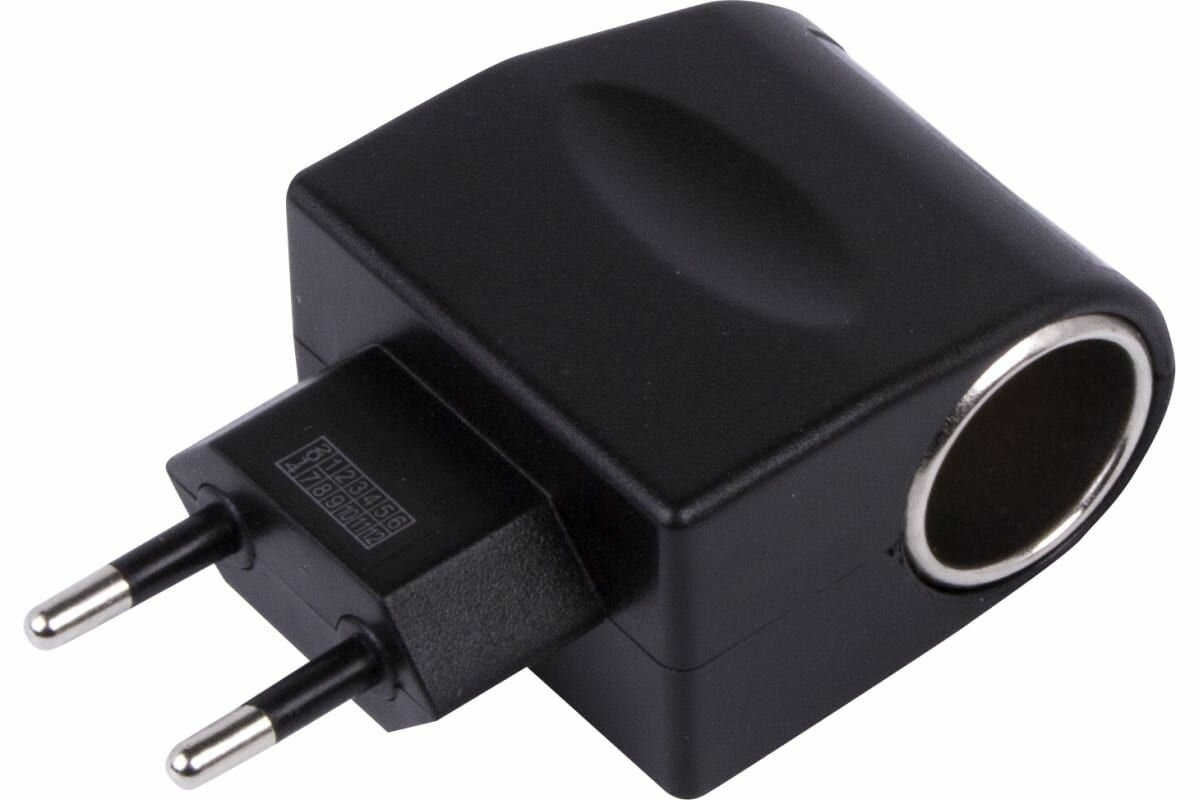 Адаптер REXANT переходник с 220В на 12В, прикуриватель 11-1071