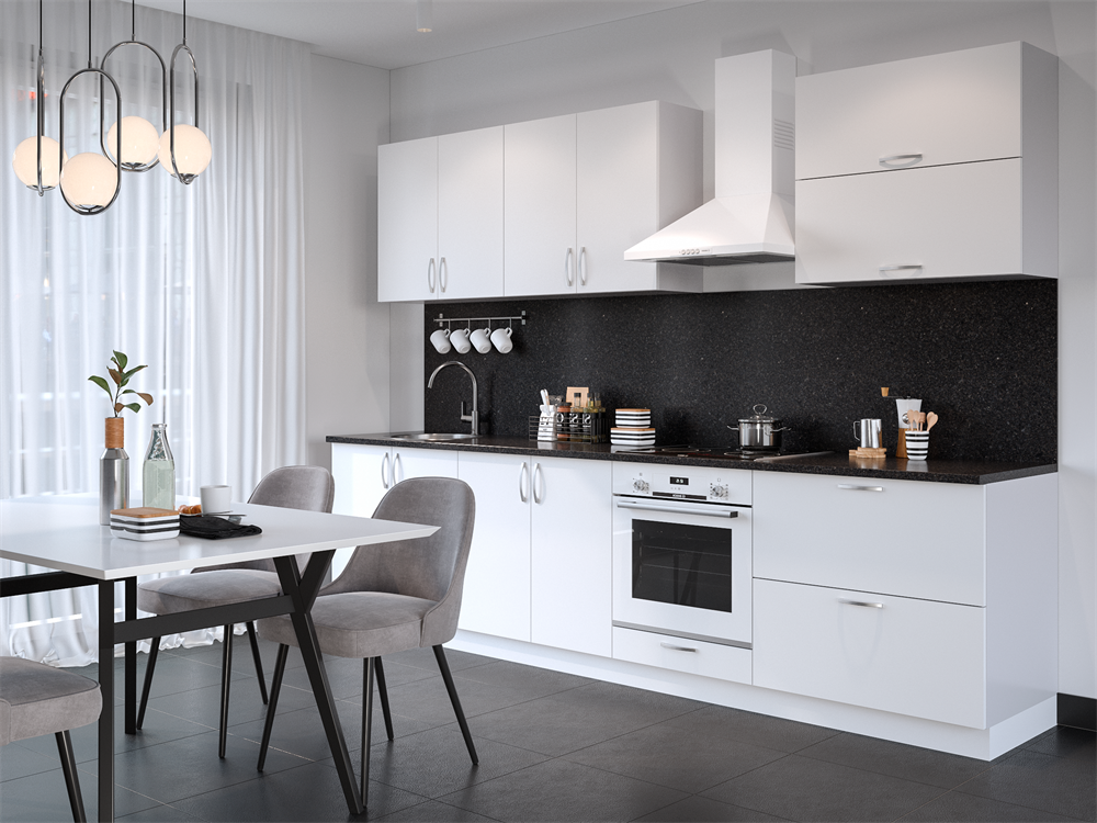 Элана Кухонный гарнитур беатрис №7 БЕЛАЯ Белый