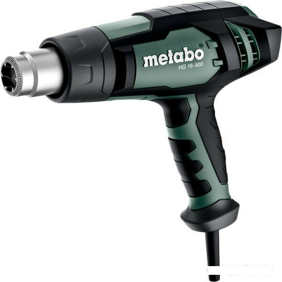Строительный фен Metabo HG 16-500 601067000 (без кейса)
