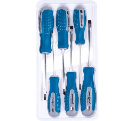 Набор отвёрток Multipoint РемоКолор 6 предм 33-2-400