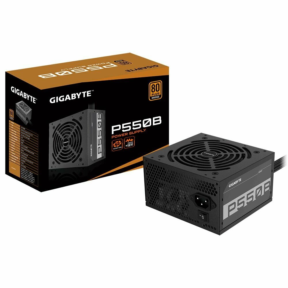 Блок питания Gigabyte P550B GP-P550B 550W, 80Plus, Bronze, RTL