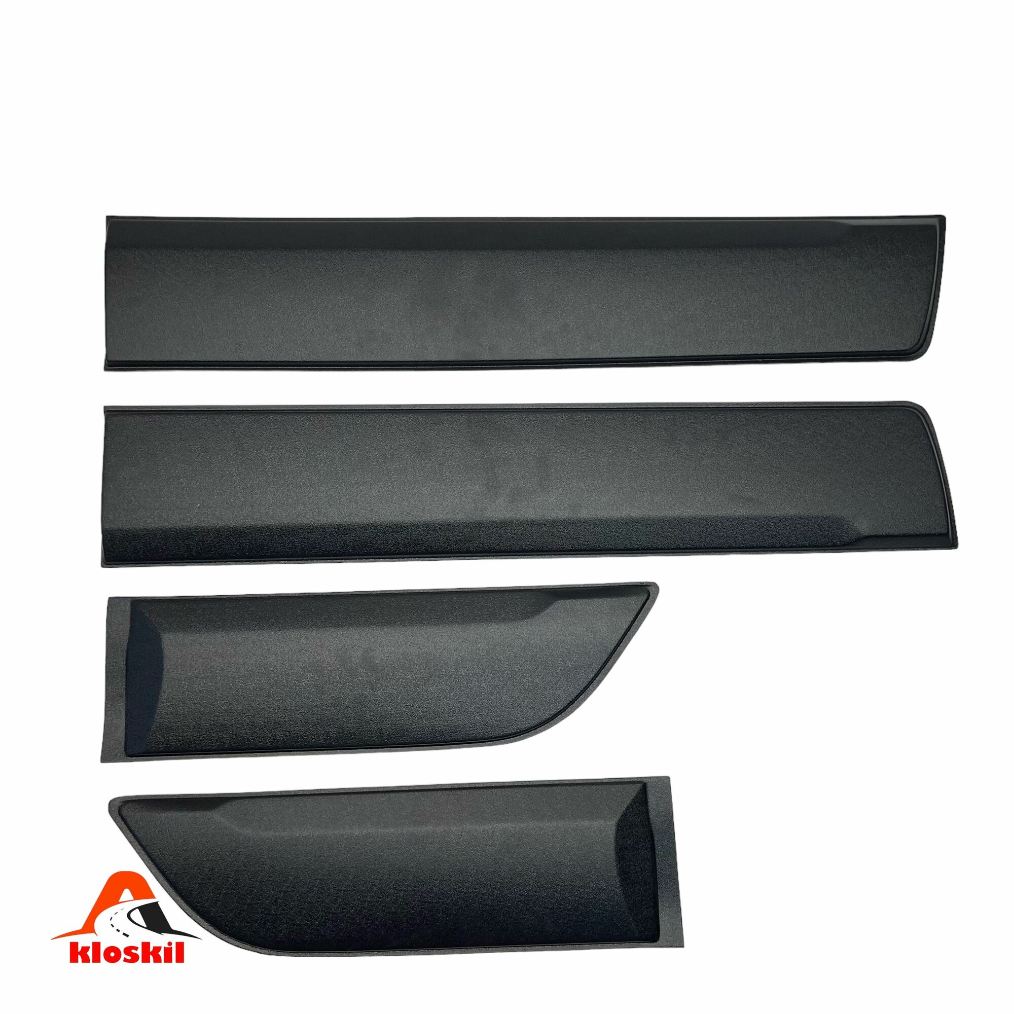 Молдинги дверей для Рено Дастер 2 с 2020 г. - по н. в.