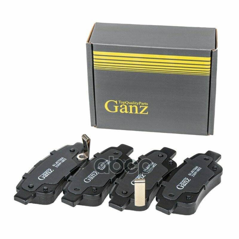Колодки тормозные задние для HONDA CR-V 07- GANZ GIJ07066 GANZ арт. GIJ07066