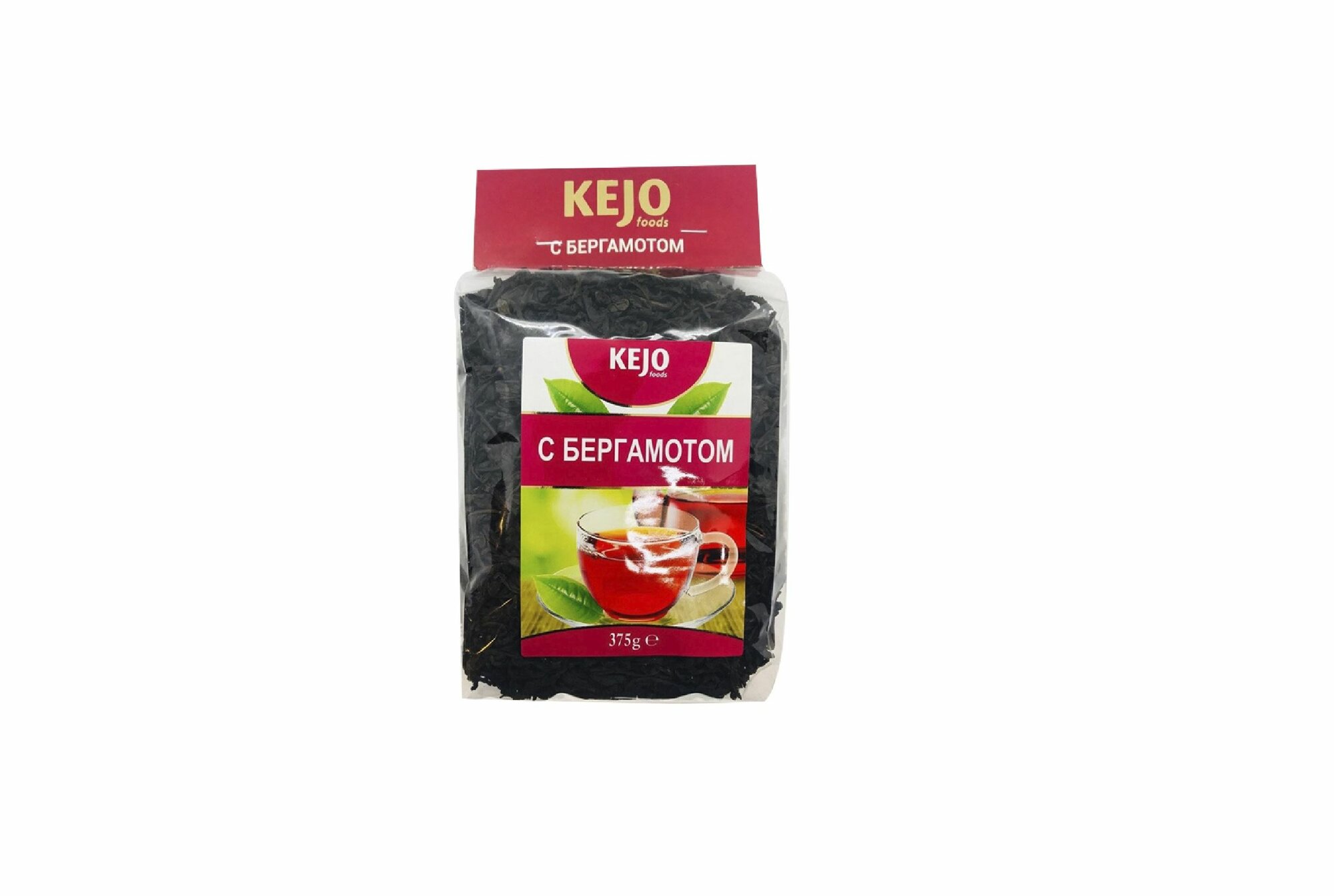 KEJOfoods Чай черный "Бергамот", 375 гр