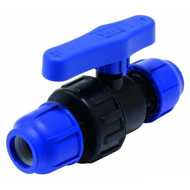 Кран шаровый ПНД TEBO 25х25мм