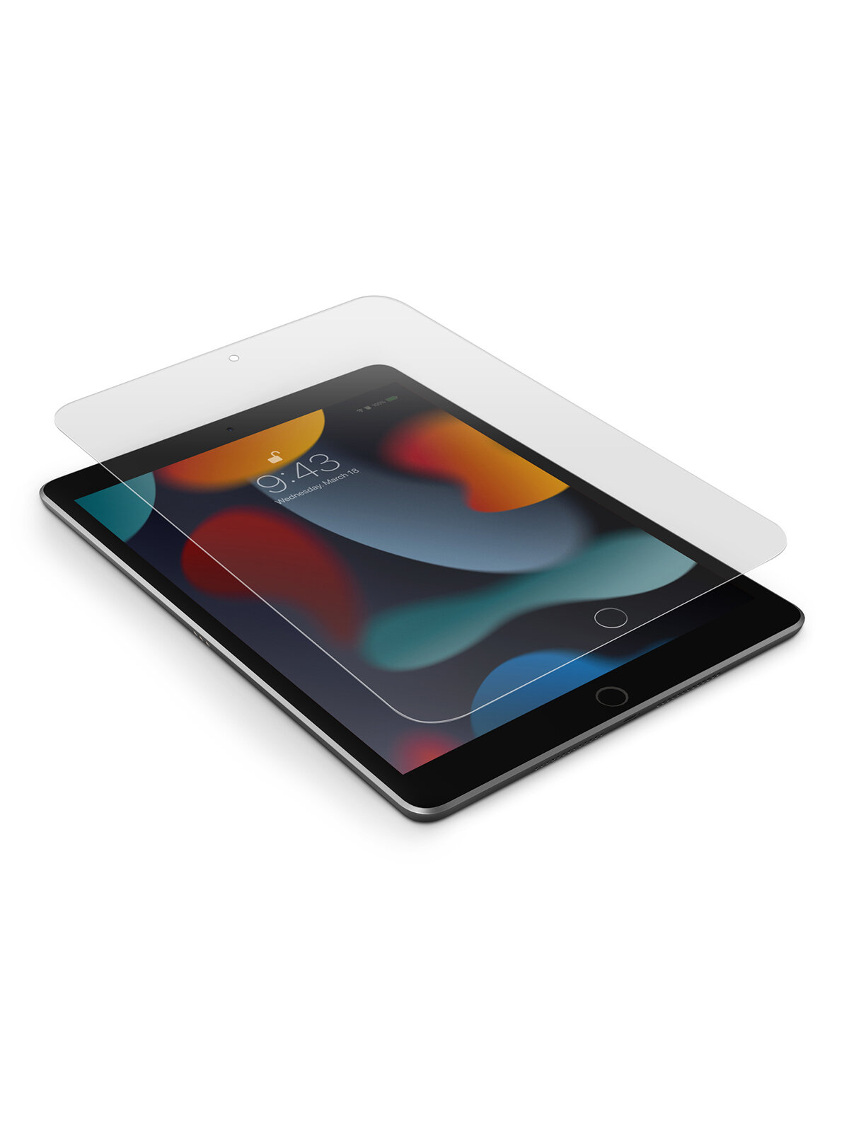 Uniq стекло для iPad 10.2 (2019/21) OPTIX Matte Clear