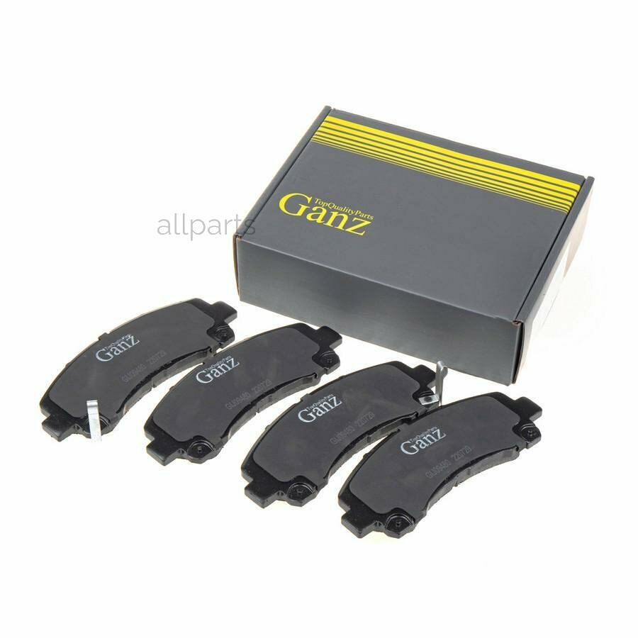 GANZ GIJ09480 Колодки тормозные передние для CHEVROLET Trailblazer 2012->/ISUZU D-Max 2007-> GANZ GIJ09480