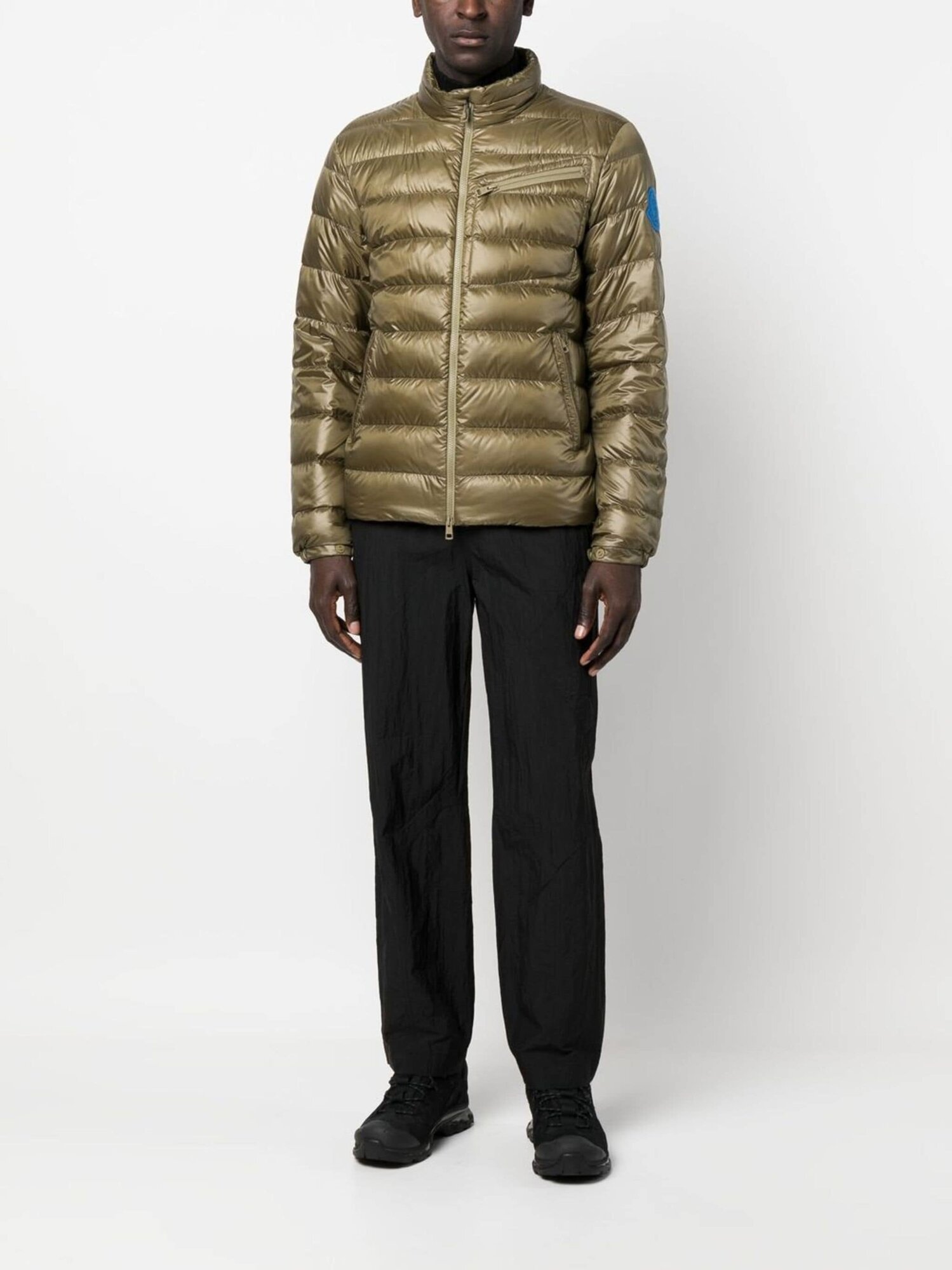 Куртка Moncler, размер 54, green — фото 1
