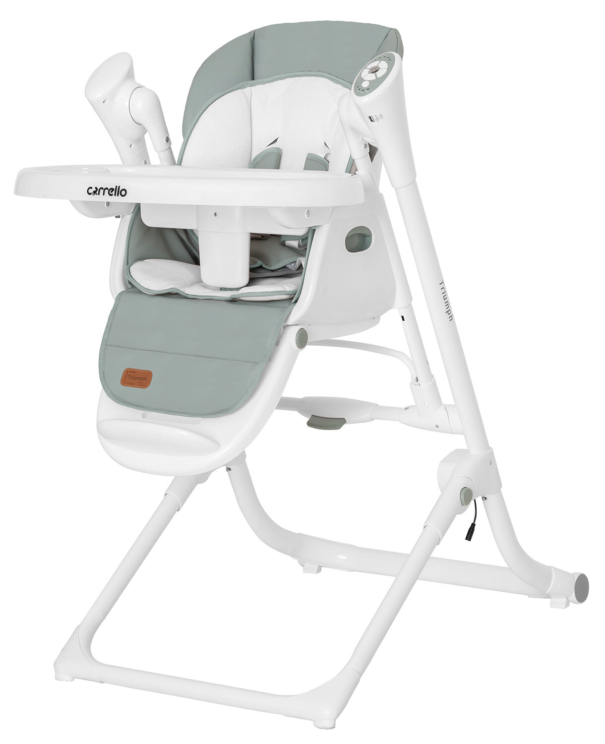 Стульчик-качели для кормления 0+ Triumph CRL-10302 Olive Green Сенсорный