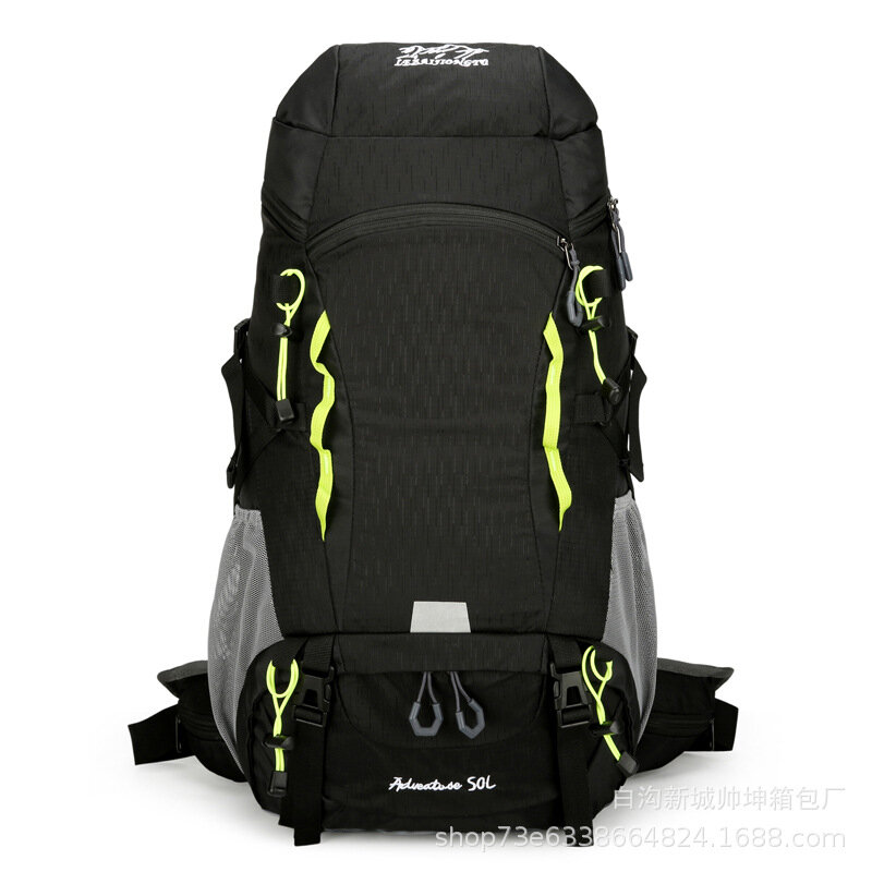 Сумка альпинистская Amazon, 50л, черная