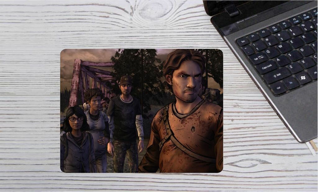 Коврик для мышки игровой 36 на 29 см GOODbrelok THE WALKING DEAD, ходячие мертвецы №16