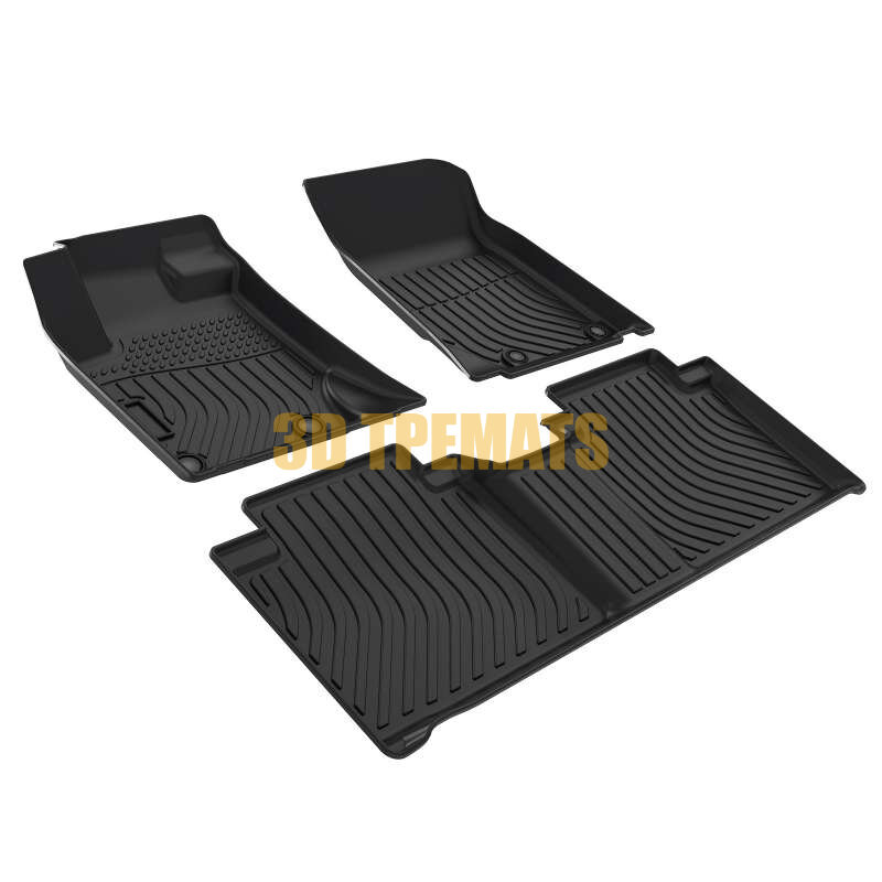 Коврики 3D TPEMATS, Geely Atlas Pro, для салона, противоскользящие, с бортами, морозостойкие, термопластичная резина.