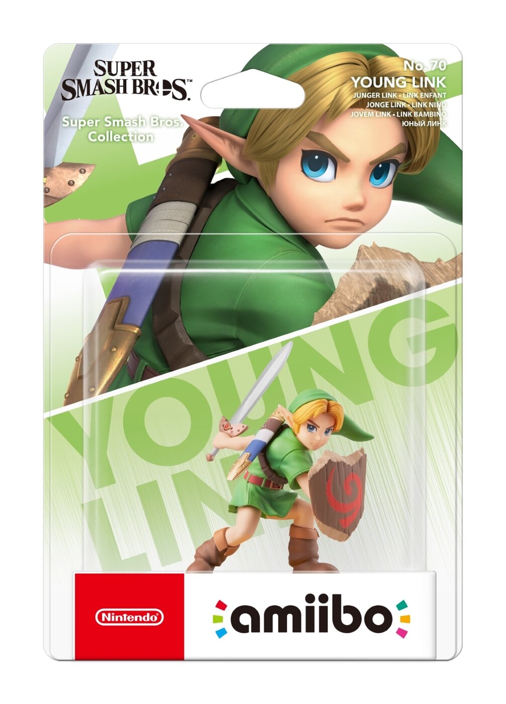 Фигурка Amiibo Young Link (коллекция Super Smash Bros.)