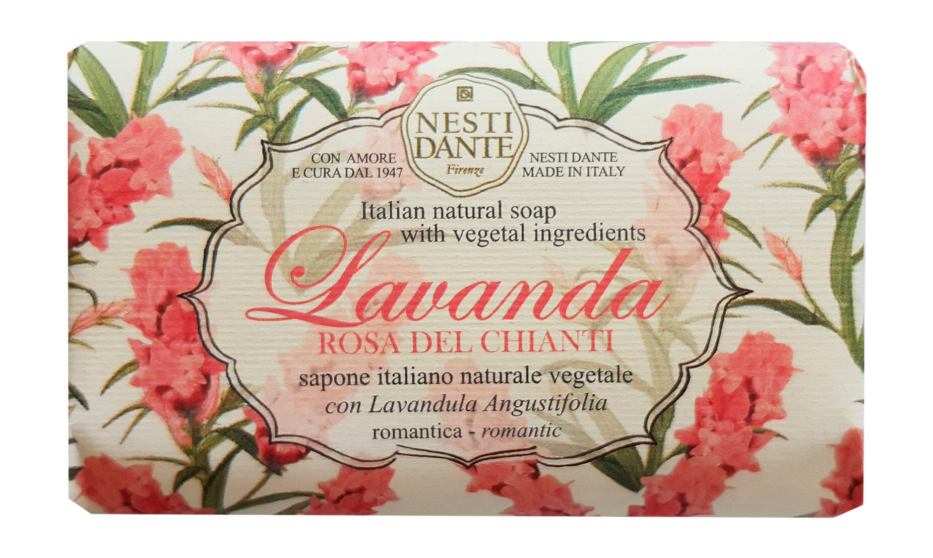 NESTI DANTE Lavanda Мыло Розовое кьянти, 150 г